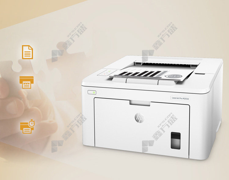 惠普（HP） M203dw激光打印机 自动双面打印 速度18ipm M203dw (单位:台)-融创集采商城