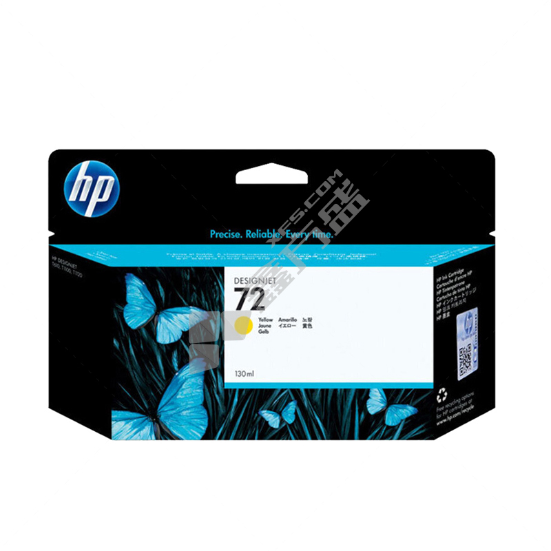 惠普HP 墨盒C9373A 72Y 黄墨 惠普C9373A(72Y)黄墨 黄色 常规 (单位:个)-融创集采商城