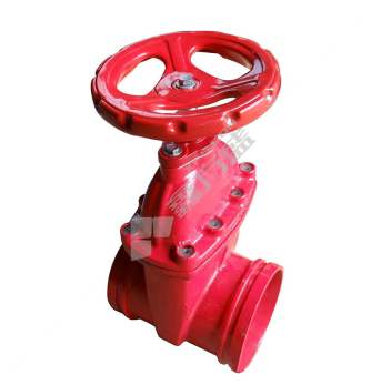 远大 铸铁沟槽涡轮蝶阀 D381X-16Q-DN100 (单位:个)-融创集采商城