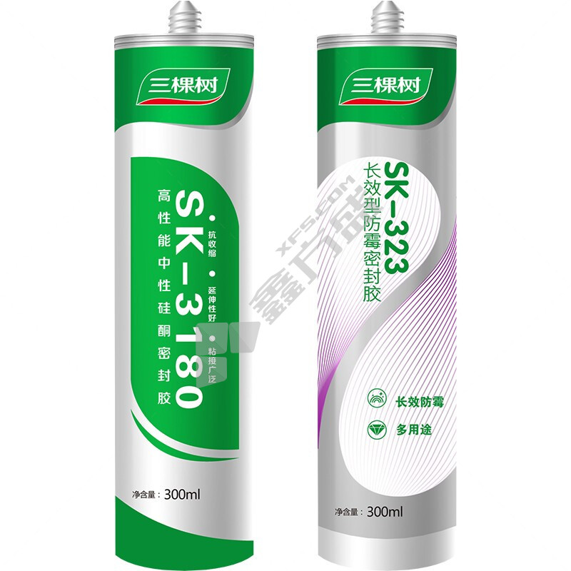 三棵树 耐候胶 SK-323 白色 (单位:支)-融创集采商城