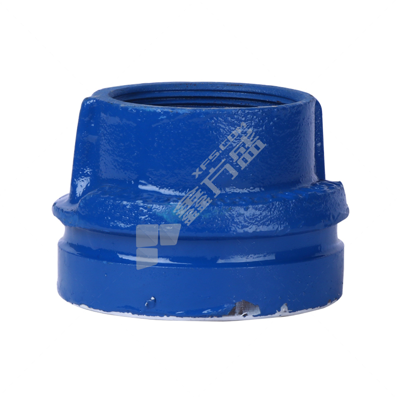 建支沟槽同心大小头 内外涂塑蓝 φ89*76 DN80*65 (单位:个)-融创集采商城