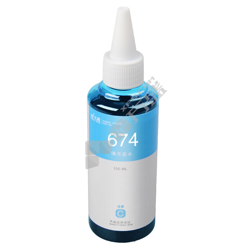 天威 Pr墨水 A 适用于epson T6745 Lc100ml 墨水 A 适用于epson T6745 Lc100ml 墨水 淡青色 单位