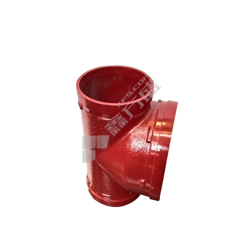 【坊安沟槽异径三通 φ159*108 DN150*100 铸铁多少钱】φ159*108 DN150*100/铸铁-鑫方盛