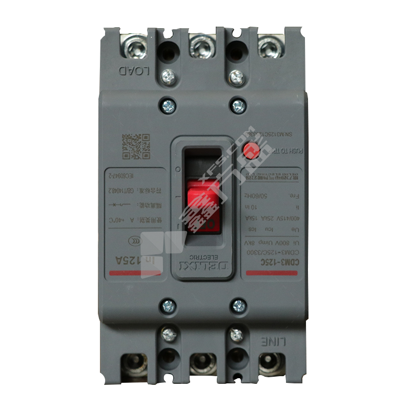 德力西DELIXI 塑壳断路器CDM3-125C CDM3-125C/3300 125A (单位:块)-融创集采商城