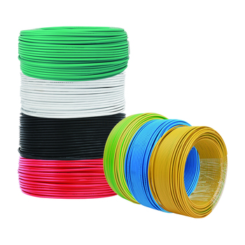 【上上 低烟无卤阻燃塑铜线100米WDZB1-BYJ多少钱】0.5平方/黄绿-鑫方盛