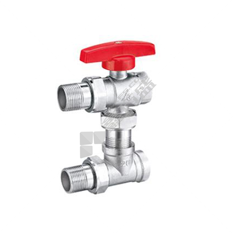 巨泉 5602黄铜三通阀B型 DN25 PN16 (单位:个)-融创集采商城