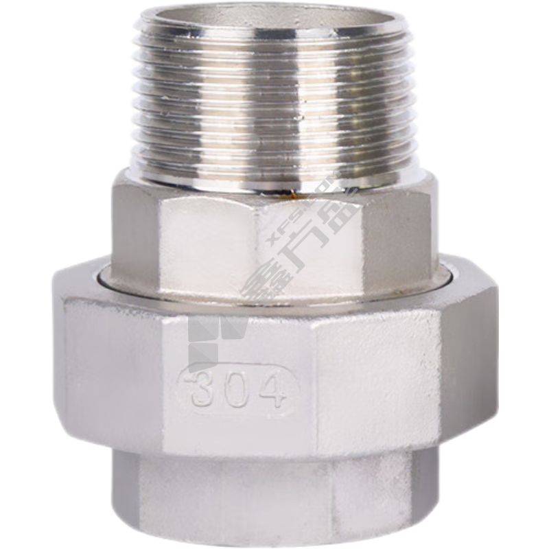 锐阁 RG/锐阁 304不锈钢内外牙活接 BSPT ZG DN32 1-1/4寸 BSPT ZG (单位:个)-融创集采商城