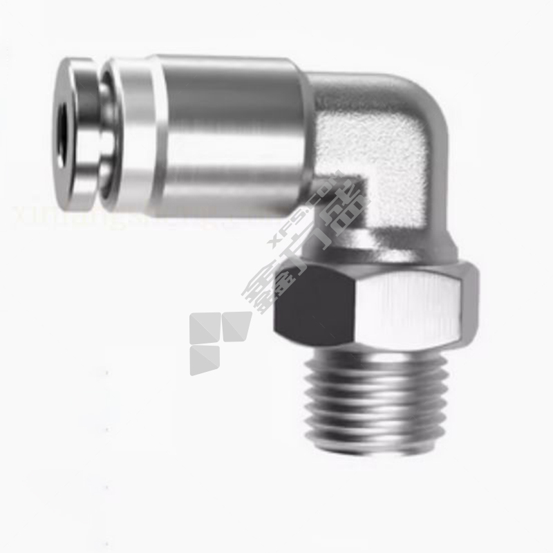 【304不锈钢PL弯通快插接头 PL6-04 管ø6-牙PT1/2" 0~1.0MPa多少钱】PL6-04/管ø6-牙PT1/2"/0~1 ...