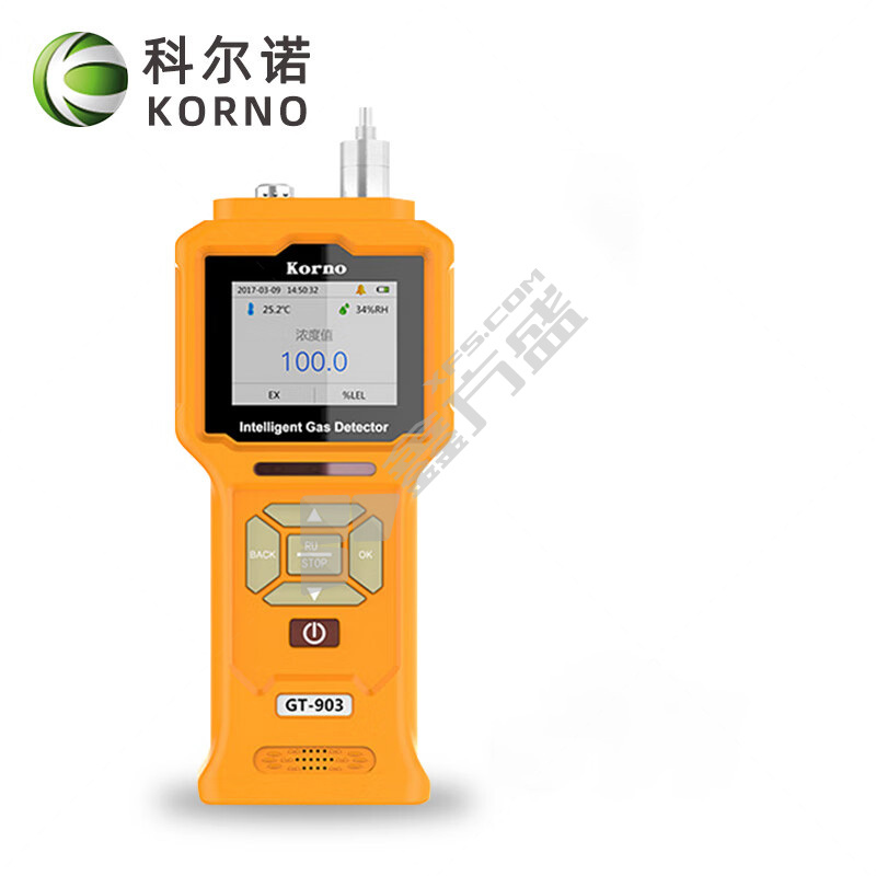 【科尔诺 便携式二氧化碳检测仪 二氧化碳 0-2000ppm GT-903-CO2-ZG多少钱】二氧化碳/0-2000ppm/GT-903-CO2-ZG-鑫方盛