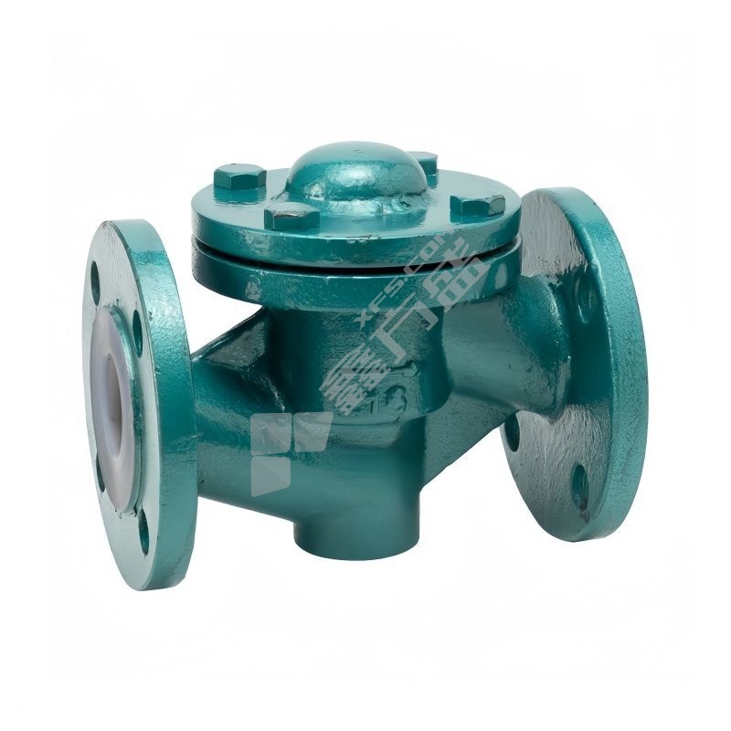 【谦华智科 铸钢衬四氟升降式法兰单向止逆止回阀 DN50 H41F46-16C PN16多少钱】DN50/H41F46-16C/PN16-鑫方盛