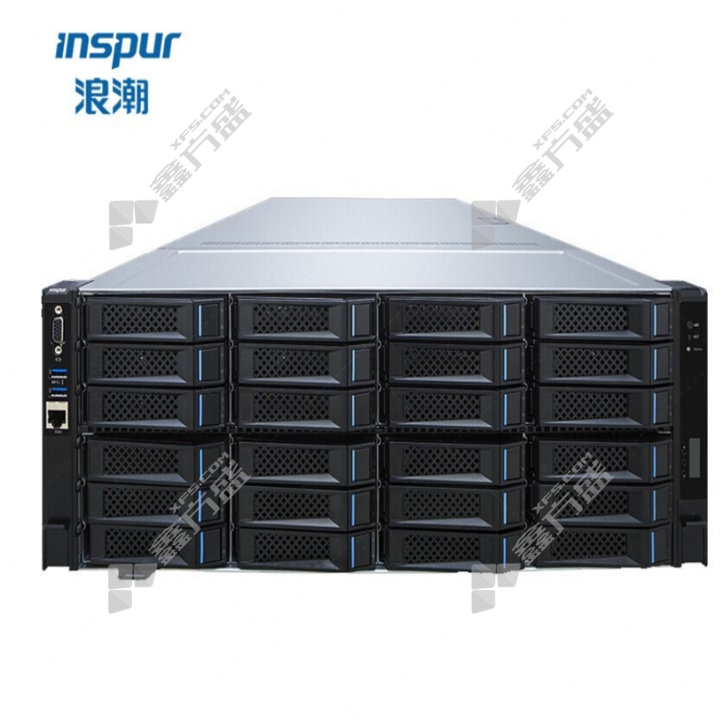 【浪潮 工业服务器 CS5280F3 2U机架式配置2颗 飞腾S5000C(2.1GHz，64C)配置64GB DDR4内存配置1块480GB ...