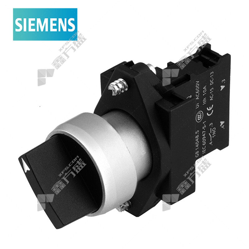 西门子 SIEMENS 二位短柄选择开关3SB系列 3SB61302AA101BA0 (单位:个)-融创集采商城