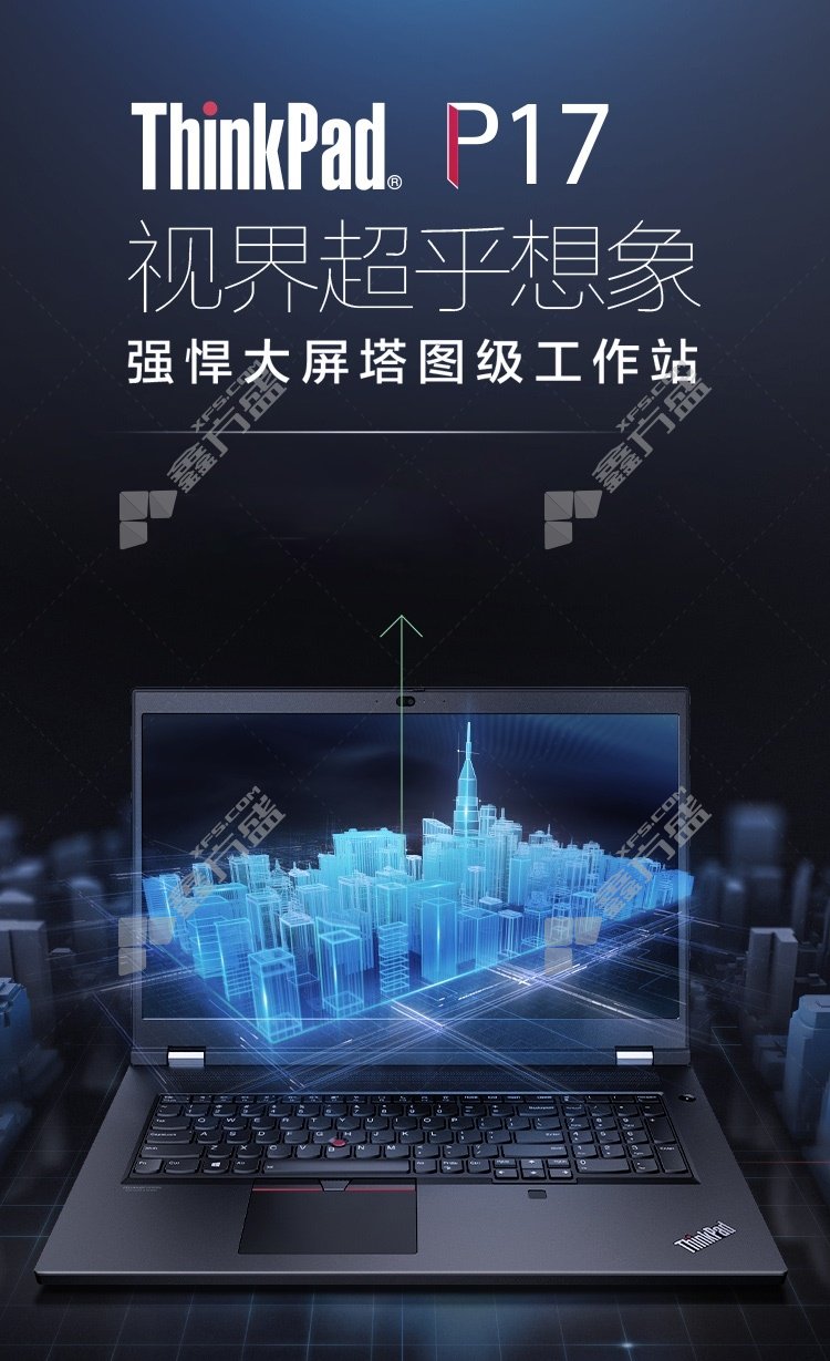 联想lenovo 笔记本工作站THINKPAD P17 15.6吋 THINKPAD P17 01CD i7-10850H 16G ...