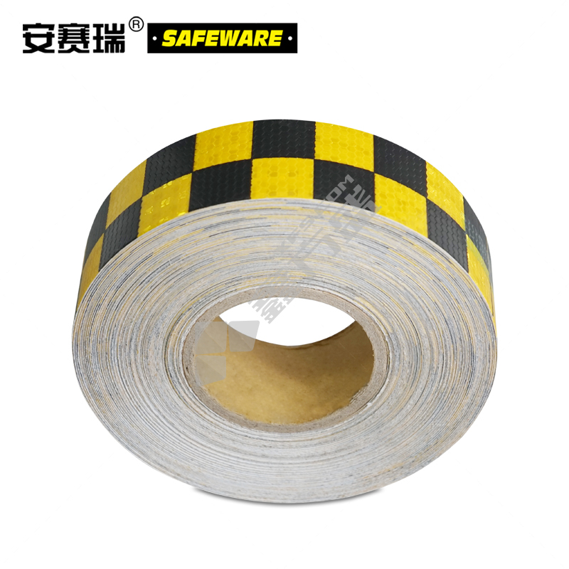 安赛瑞 晶格反光警示胶带 14366 5cm50m （单位：卷） 融创集采商城