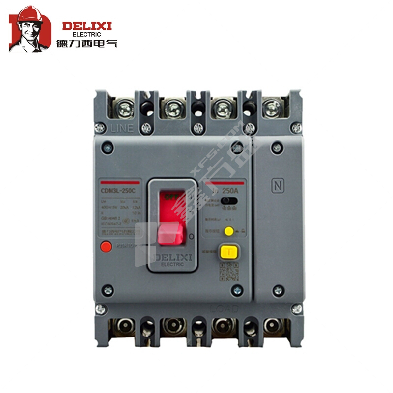 【德力西DELIXI 塑壳断路器CDM3-250S CDM3-250S/4200A 200A多少钱】CDM3-250S/4200A 200A-鑫方盛