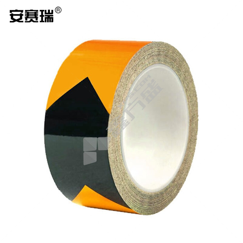 安赛瑞 反光划线胶带黄黑箭头反光胶带 14350 100mm×22m 黄黑 单位卷 融创集采商城