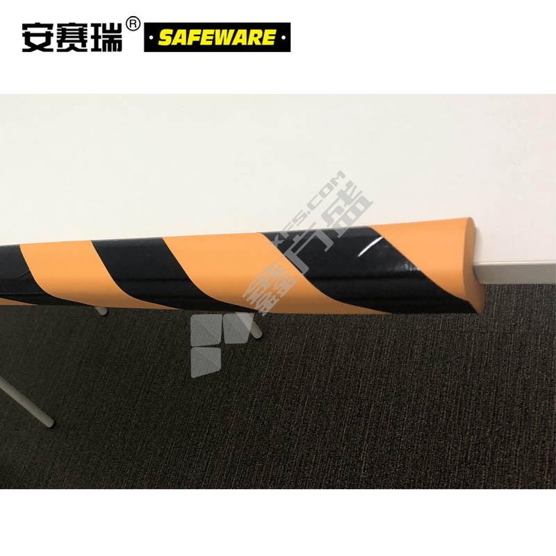 安赛瑞 14490 直角经济型防撞条 14490 48×48×900mm 黄黑条纹 单位个 融创集采商城