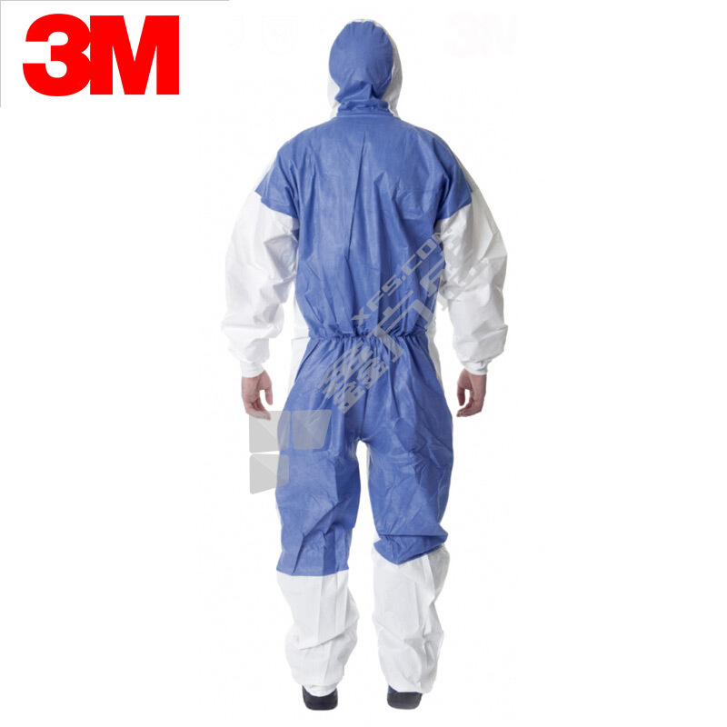 3M 4535白色带帽连体防护服透气背部 XXL 175-180 白色 (单位:件)-融创集采商城