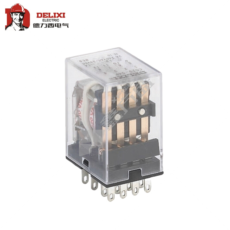 德力西DELIXI 小型电磁继电器CDZ9-54P CDZ9-54P AC220V 60HZ (单位:块)-融创集采商城