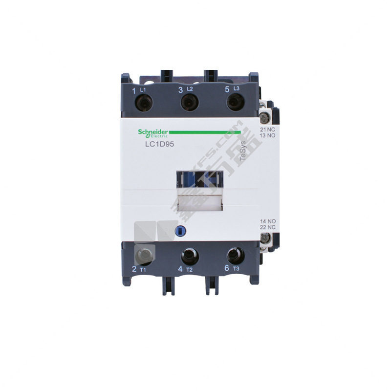 施耐德Schneider 交流接触器TeSys D四极LC1D系列 LC1D128B7 四极 12A 24V 50/60Hz （TeSys D ...