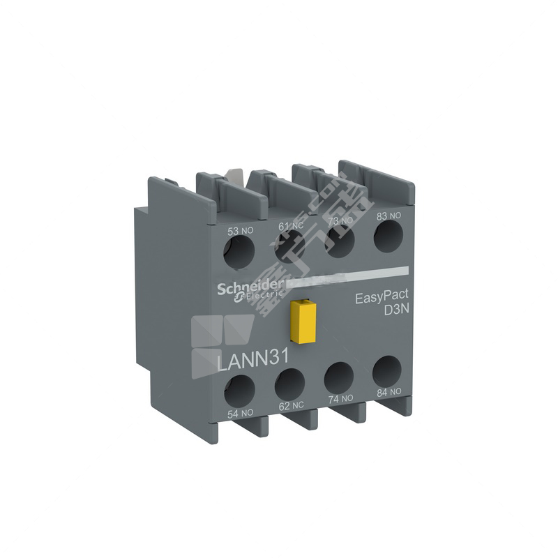 施耐德Schneider辅助触点LAN系列 LANN31N D3N辅助触点模块 3NO+1NC (单位:块)-融创集采商城