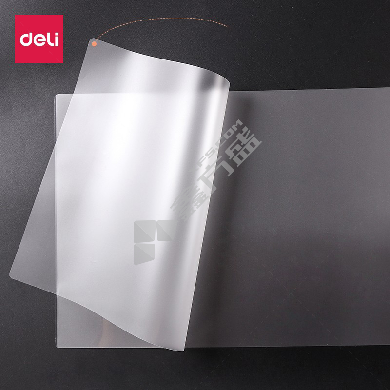 得力deli 护卡膜3819 A4 100片/包 透明 (单位:包)-融创集采商城