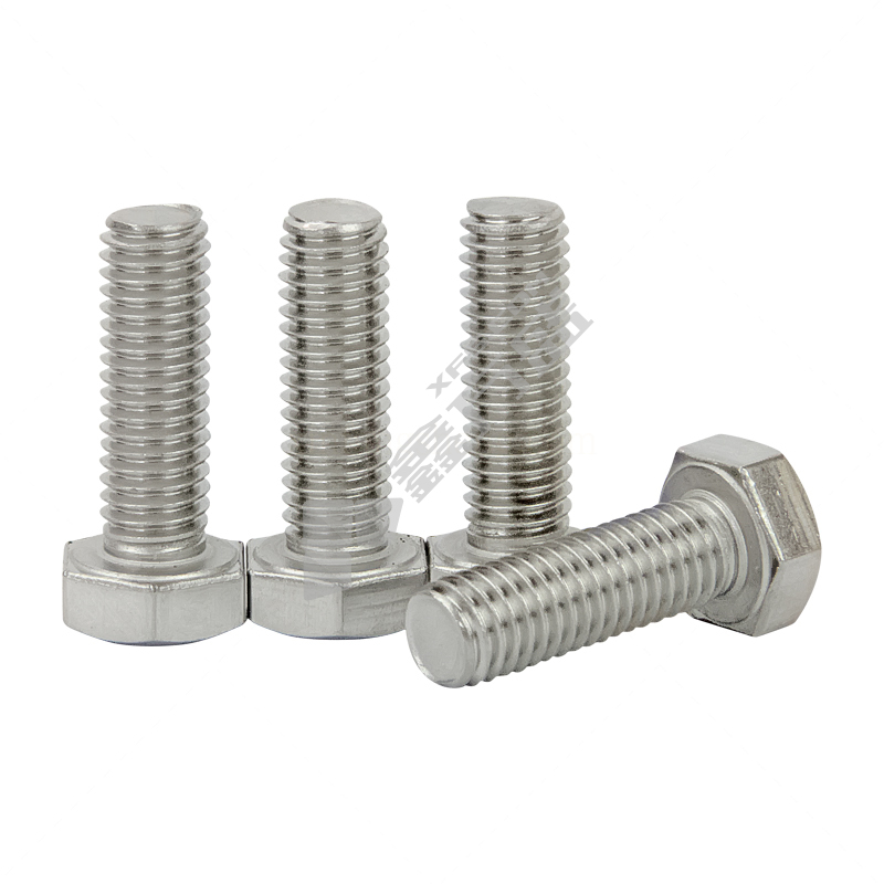 江苏快螺 DIN933 304不锈钢外六角螺栓 M16-M24 M18 90mm (单位:百个)-融创集采商城