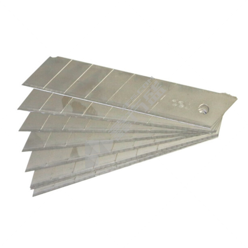 得力deli 25mm美工刀片 25mm*7刀头 75#钢 DL-DP05 (单位:盒)-融创集采商城