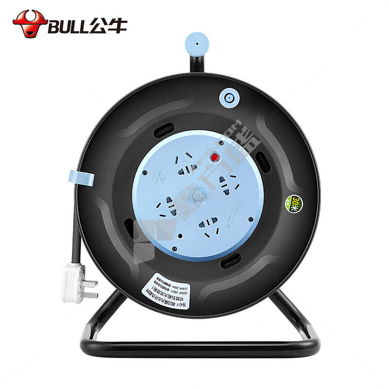 公牛BULL 30米带线电缆盘804D S 30M (单位:个)-融创集采商城