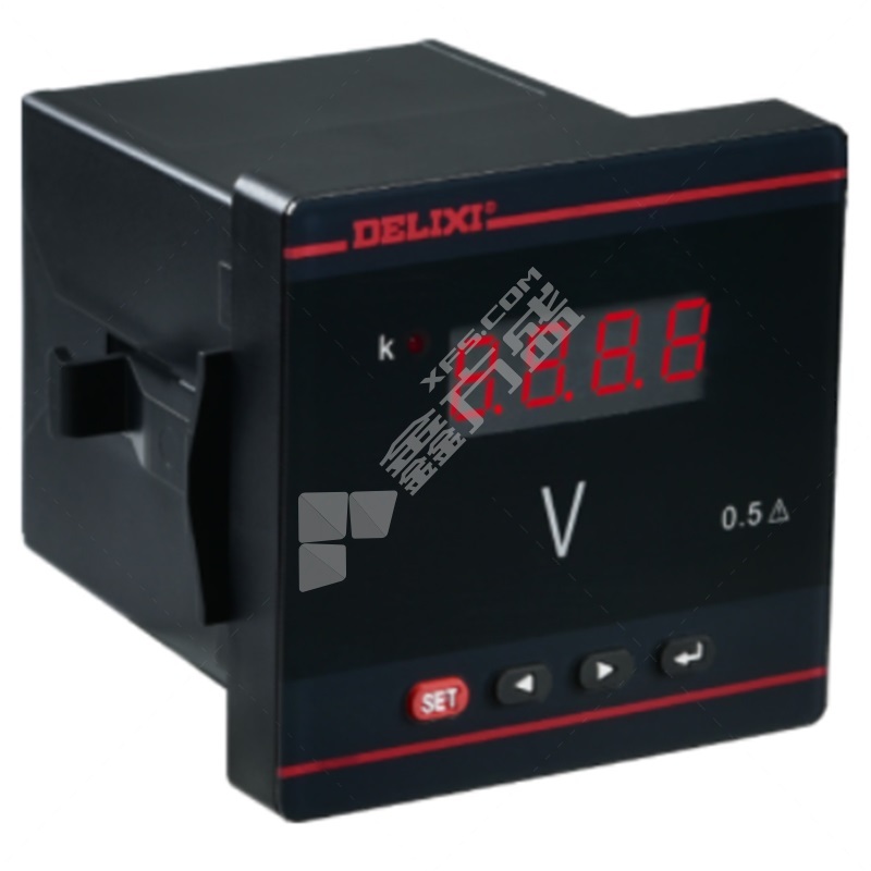 德力西DELIXI 电压表 PZ606C-42P1 PZ606C-42P1 500A 10V 直流电压表 (单位:块)-融创集采商城