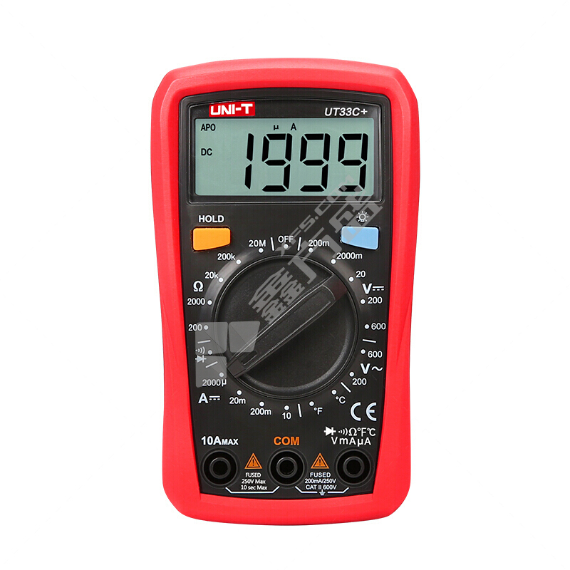 优利德UNIT 数字万用表UT33系列-台 UT33A+ (单位:台)-融创集采商城