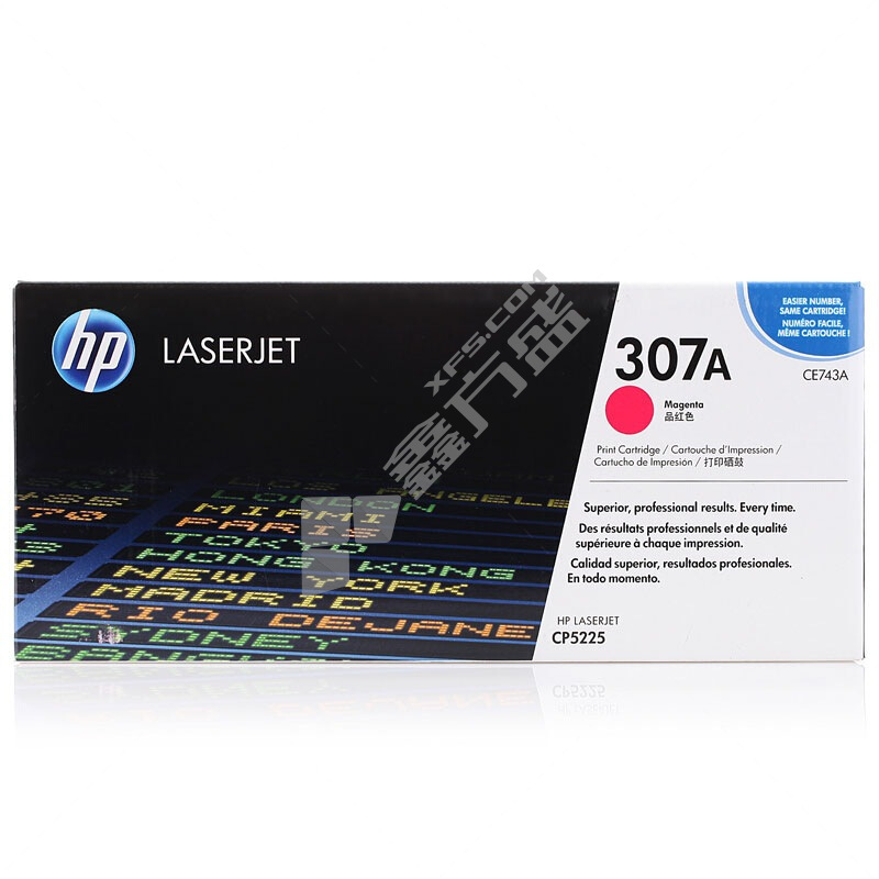 惠普HP 品红色原装 LASERJET 硒鼓 307A CE743A CE743A 品红色 常规 (单位:支)-融创集采商城