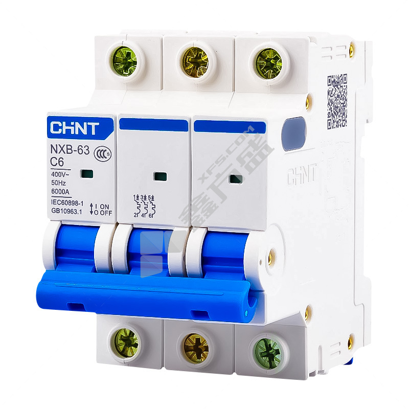 正泰CHNT 小型断路器NXB-63系列3P NXB-63 3P C63 (单位:块)-融创集采商城