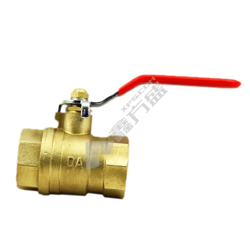 盾安DUNAN 红管家Q53电镀铜芯黄铜球阀 Q11F-16T-DN32 PN16 (单位:只)-融创集采商城