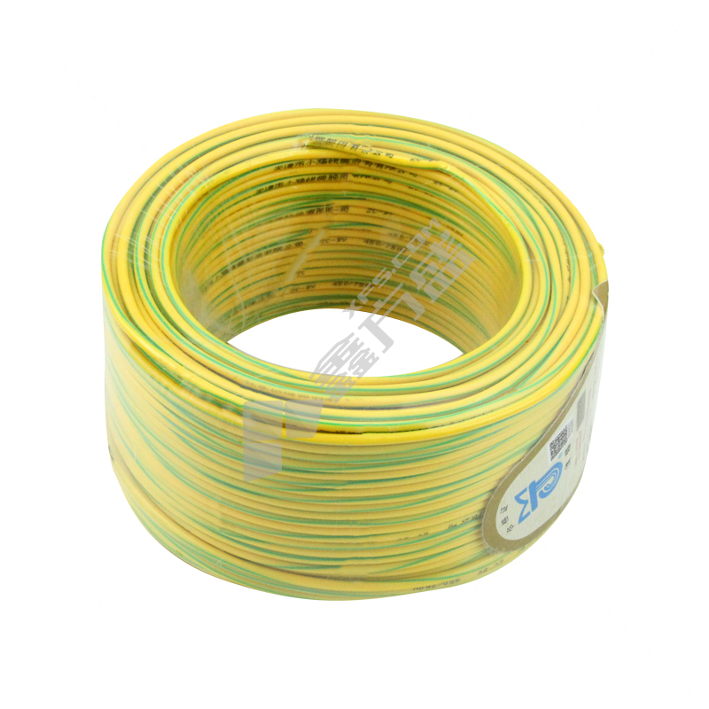 津猫 阻燃塑铜线95米ZC-BV 4平方 黄绿 (单位:盘)-融创集采商城