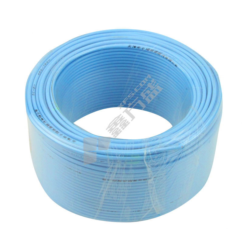 津猫 阻燃塑铜线95米ZC-BV 4平方 蓝 (单位:盘)-融创集采商城
