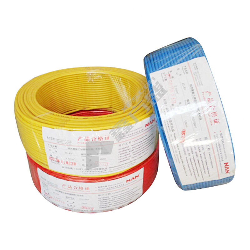 南牌 耐火塑铜线100米NH-BV 2.5平方 红 (单位:盘)-融创集采商城