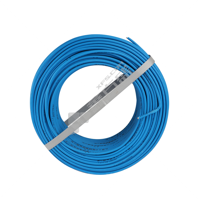 上上 低烟无卤阻燃耐火塑铜线100米WDZBN-BYJ 2.5平方 蓝 (单位:盘)-融创集采商城