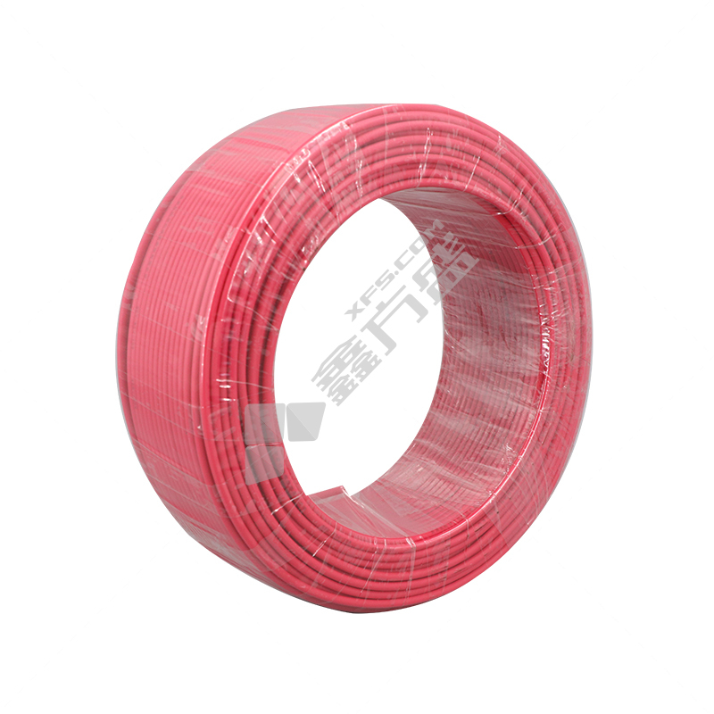 津达低烟无卤阻燃塑铜线100米WDZC-BYJ 4平方 红 (单位:盘)-融创集采商城