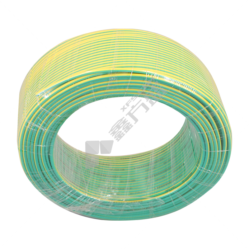 津达低烟无卤阻燃塑铜线100米WDZC-BYJ 4平方 黄绿 (单位:盘)-融创集采商城